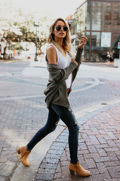 Cozy Cutie Bat-wing Sleeve Sweater Cardigan – Beetsweeti