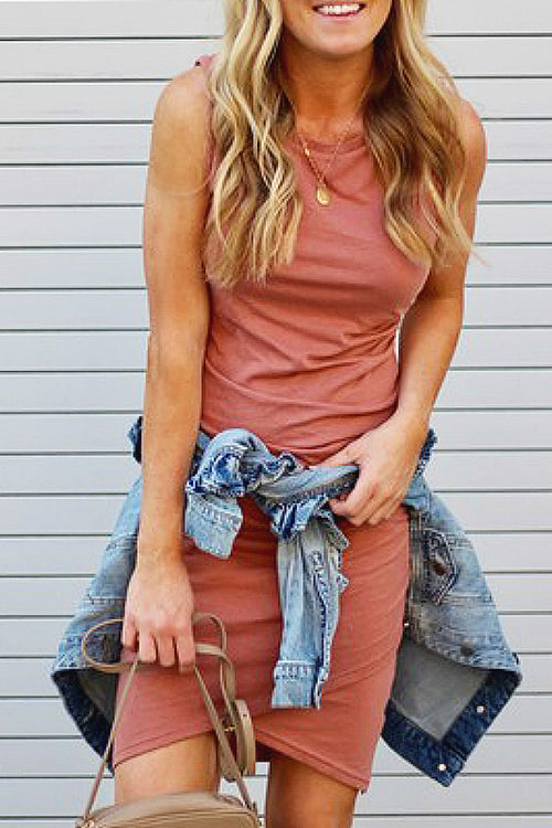 The Greatest Pleated Tank Mini Dress - 6 Colors – Beetsweeti